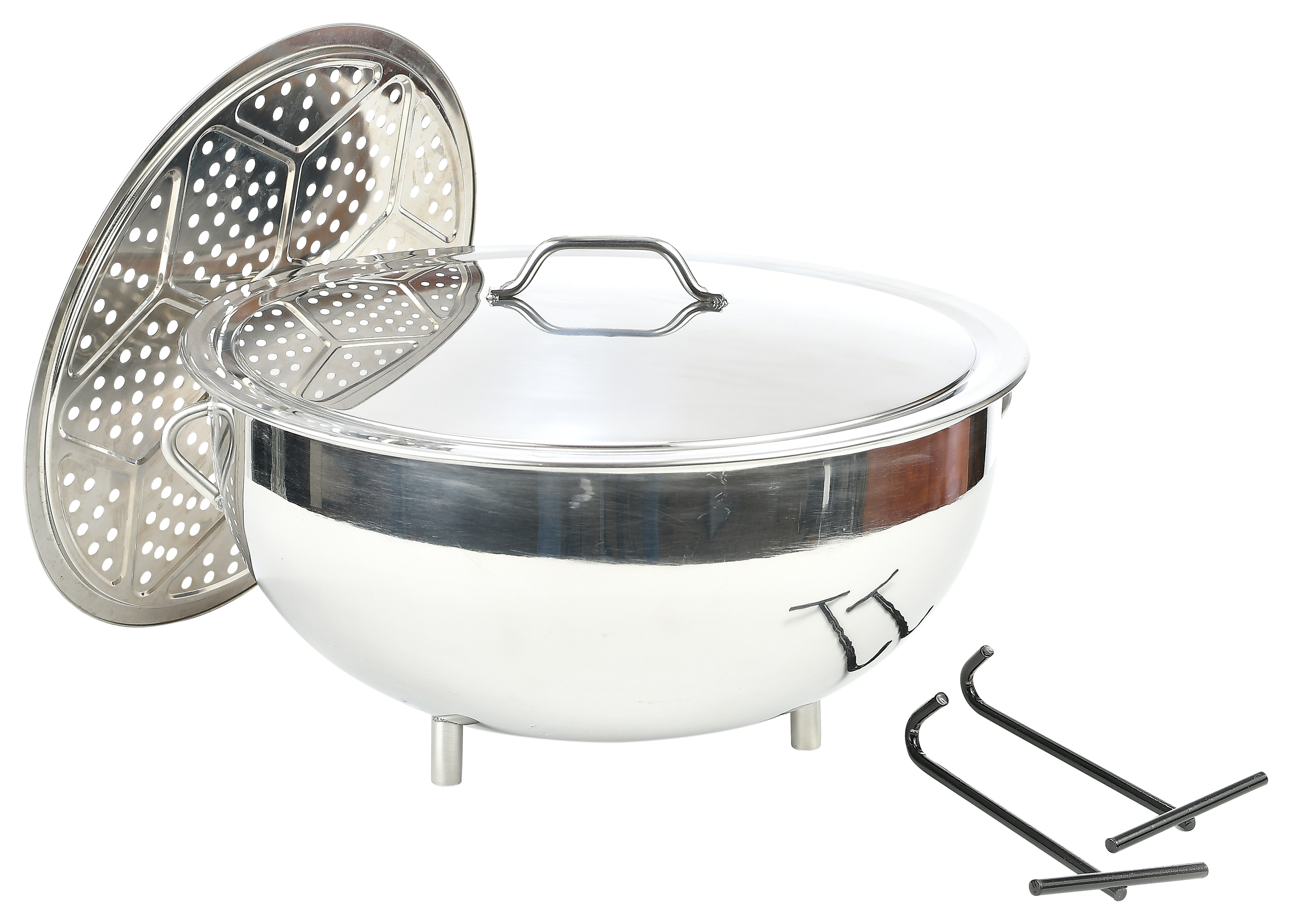 Bass Pro Shops 5-Gallon Stainless Steel Pot With Steam Plate | Bass Pro ...